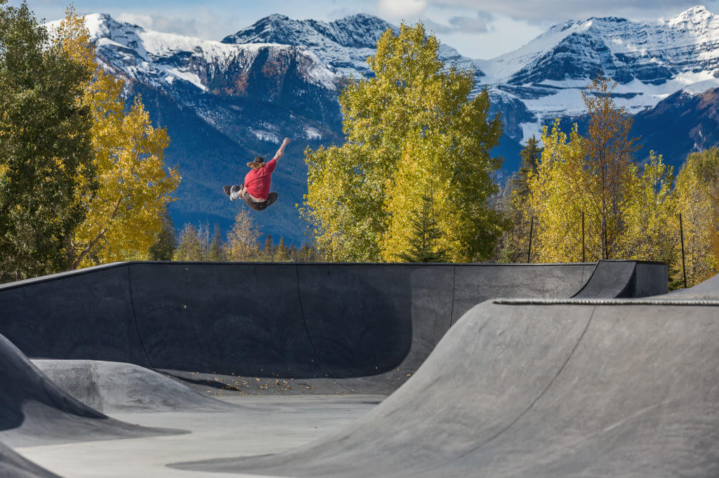 Banff National Park Skatepark Opens - New Line Skateparks