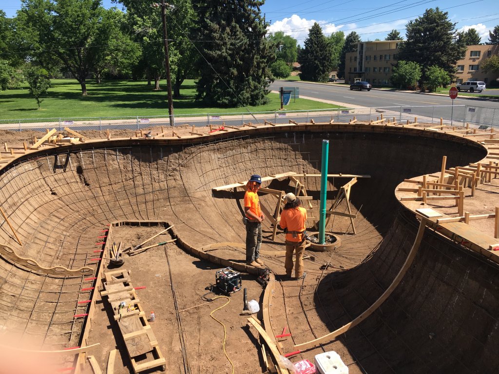 Greeley, CO Skatepark Network Under Construction - New Line Skateparks