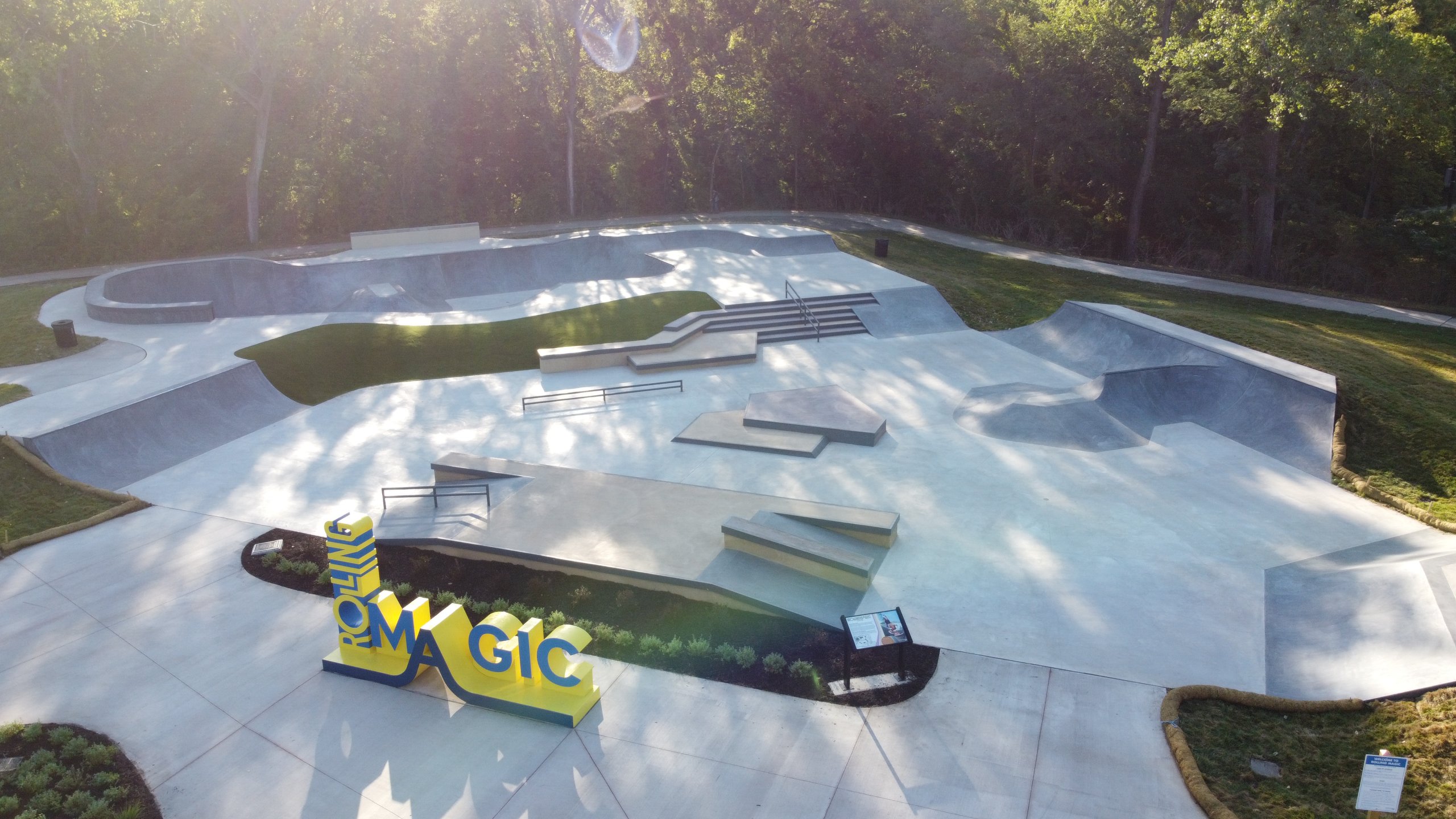 Rolling Magic Skatepark - New Line Skateparks